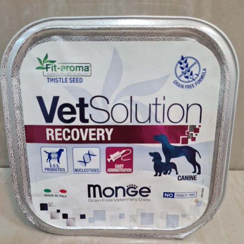 Monge VetSolution Recovery Dog Food 150grams | Shopee Philippines