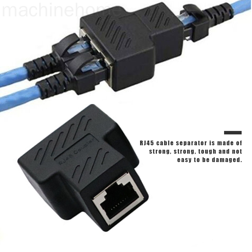 [MC] Internet Splitter Dual Port Ethernet Adapter High Speed Internet ...