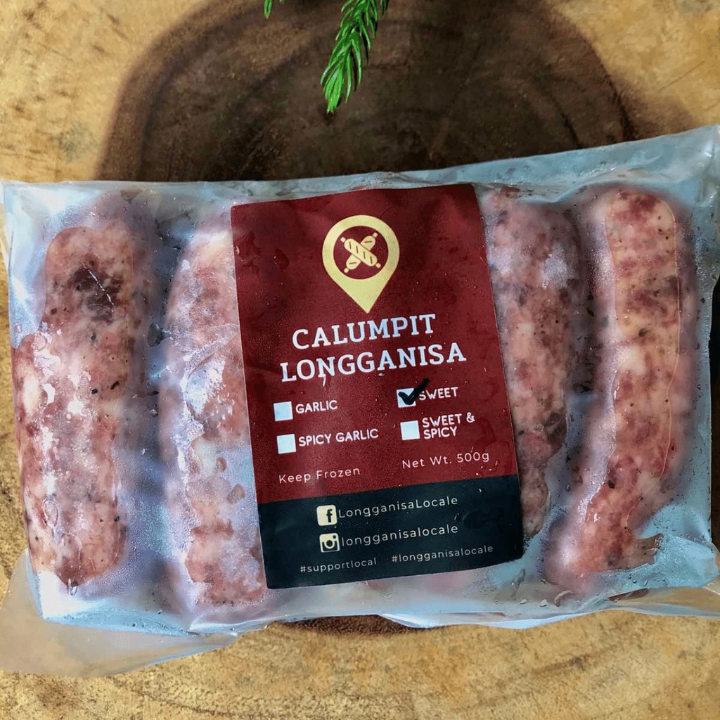 Calumpit Longganisa "Longganisang Bawang" 500 grams | Shopee Philippines