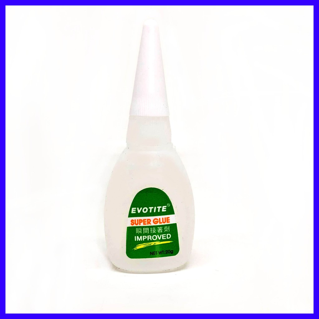 Evotite Super glue Cyanoacrylate Adhesive | Shopee Philippines