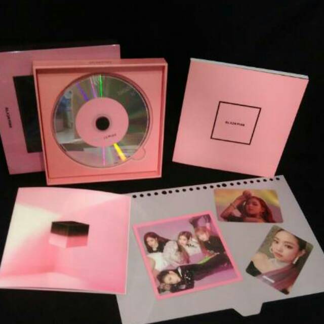 Blackpink SQUARE UP PINK VERS Full Set ALBUM+POSTER | Shopee Philippines