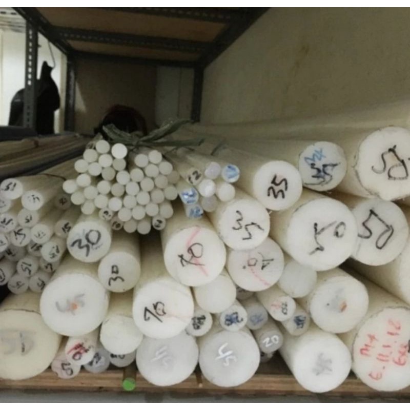 Nylon Pe Rod Polyethylene Bar diameter 10mm length 100cm | Shopee ...