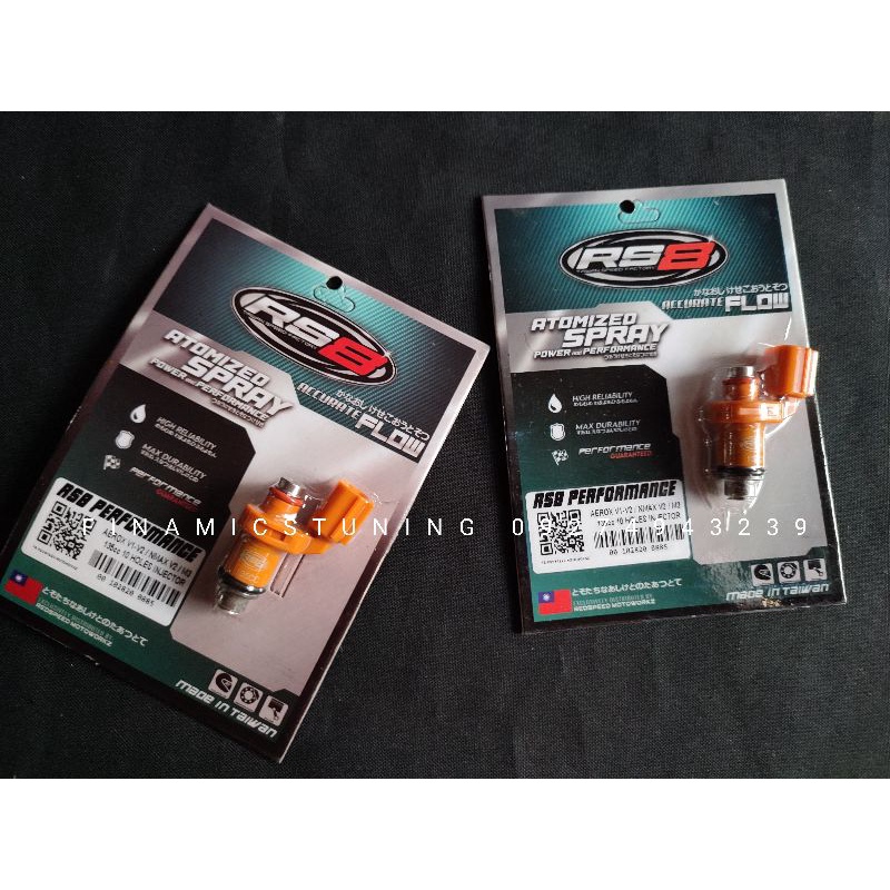 RS8 10 HOLES INJECTOR AEROX V1 V2 NMAX V2 M3 REDSPEED | Shopee Philippines