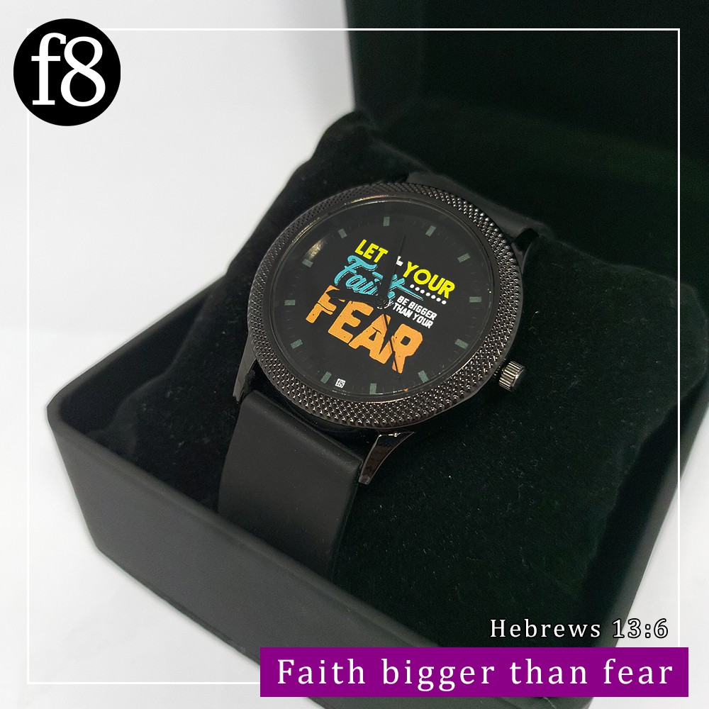 F8WATCH Unisex Gospel Bible Inspirational Life Verse Personal Faith ...