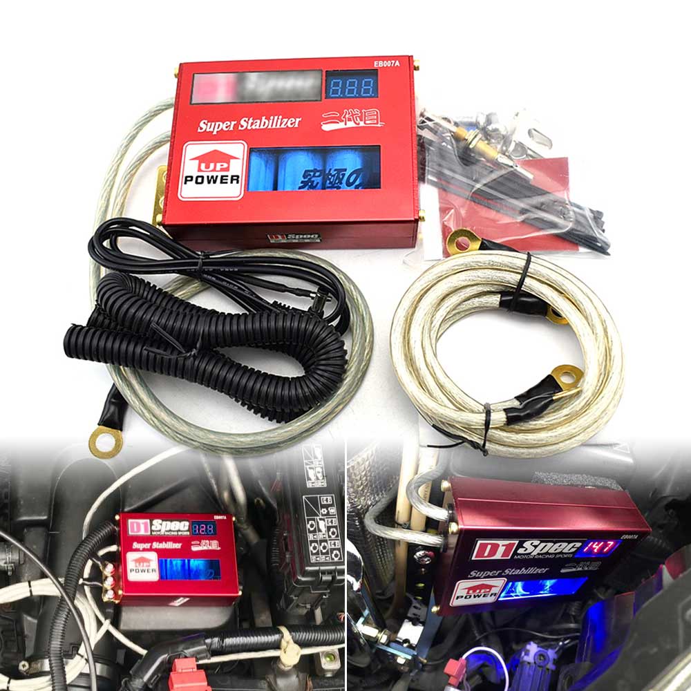 D1 Fuel Saver Voltage Stabilizer Regulator Grounding Engine Volt ...