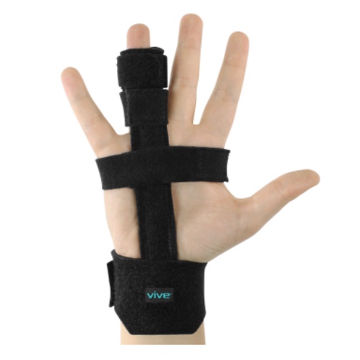 Vive Extended Trigger Finger Splint Brace Support For Sprains Fractures ...