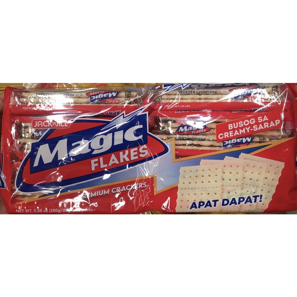 Magic flakes premium crackers 10 packs | Shopee Philippines