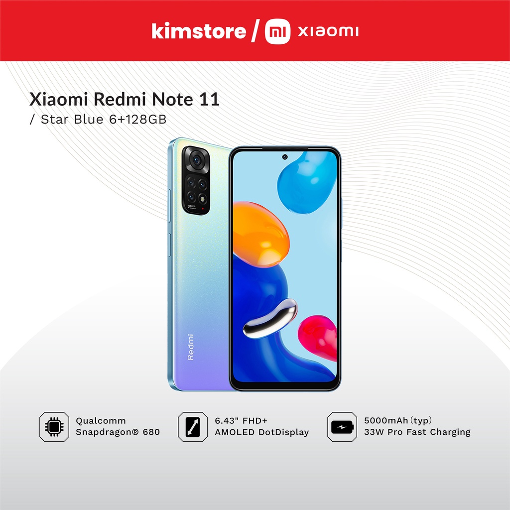 Xiaomi Redmi Note 11 6GB+128GB | Shopee Philippines