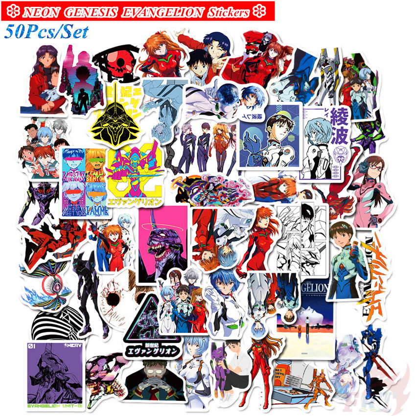 NEON GENESIS EVANGELION - Series 01 Anime EVA Ayanami Rei Stickers ...