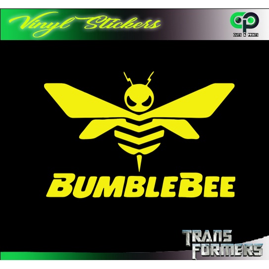 Bumble Bee 001 (Transformers Stickers) - Vinyl Sticker (For Laptop ...