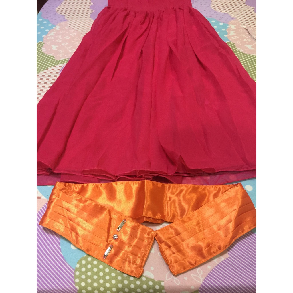 Preloved Gown for Kids Girls Color Fuchsia Pink | Shopee Philippines