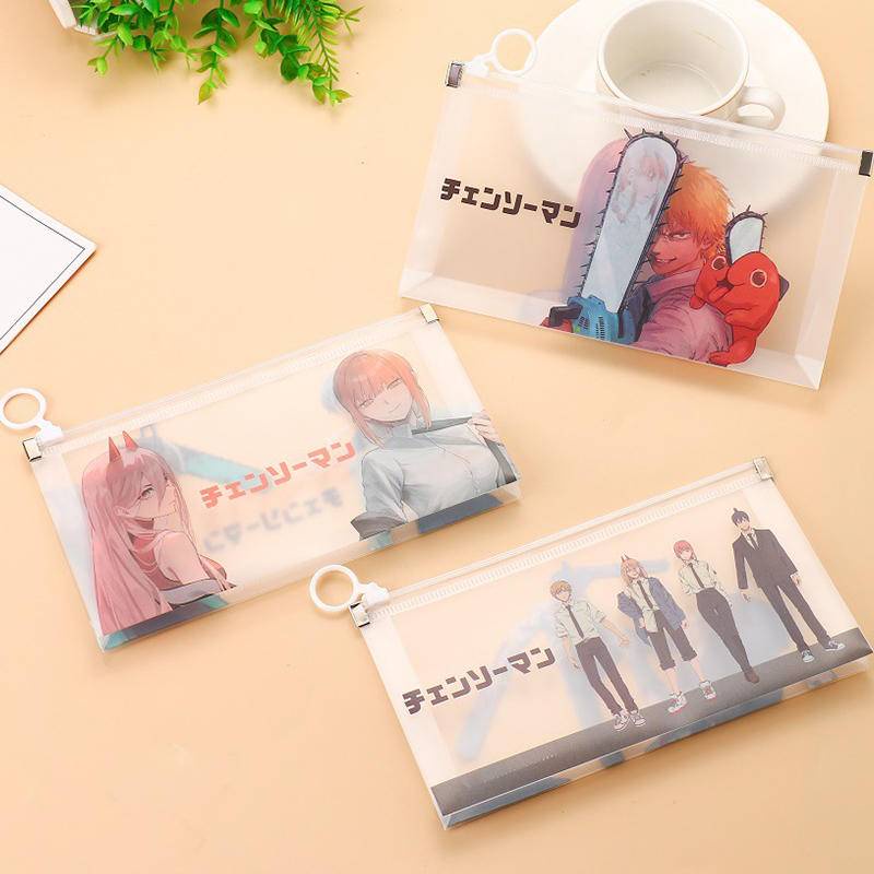 New Anime Chainsaw Man Denji Makima Aki Hayakawa Power Pochita plastic ...