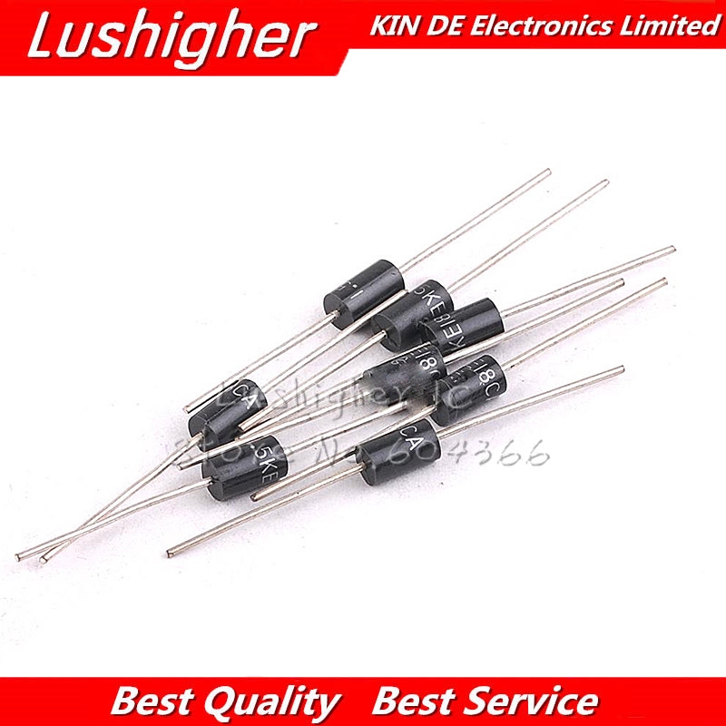 20PCS TVS Diode 1.5KE18CA 1.5KE15CA 1.5KE250CA P6KE18A P6KE200A DO-27 | Shopee Philippines