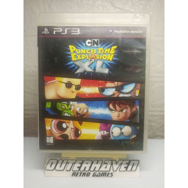 PS3 Cartoon Network Punchtime Explosion XL R3 (Standard Edition ...