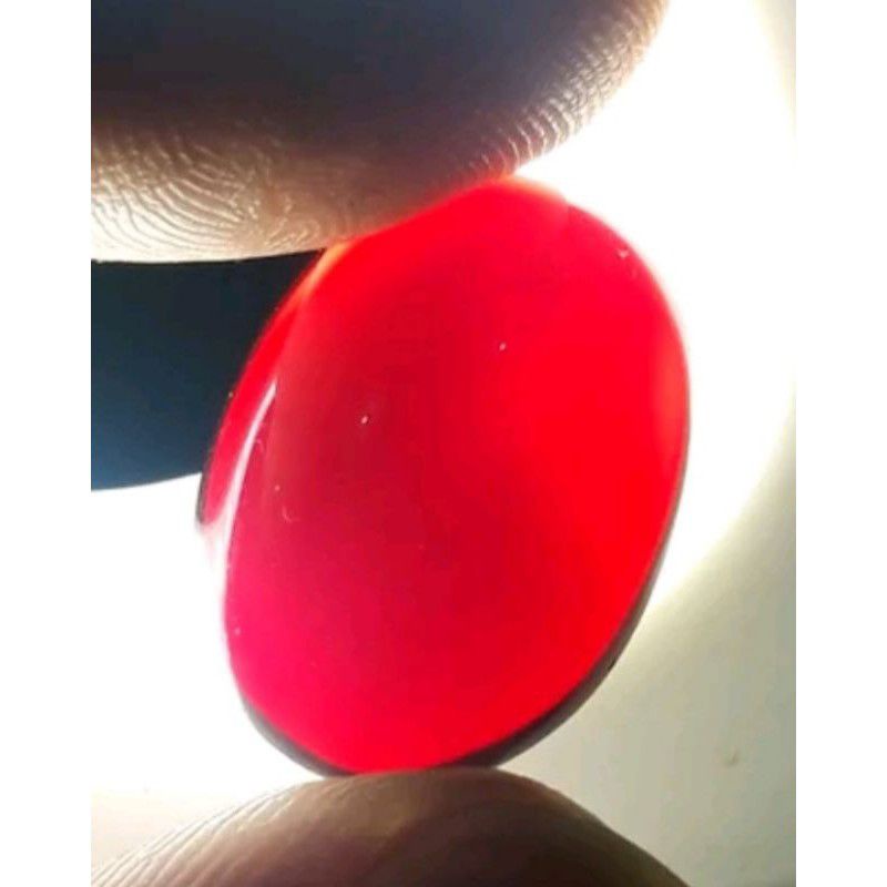 MERAH Obsidian Siamese red stone | Shopee Philippines