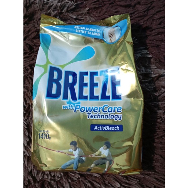 Breeze Powder with Power Care Active Bleach 1410G | Shopee Philippines