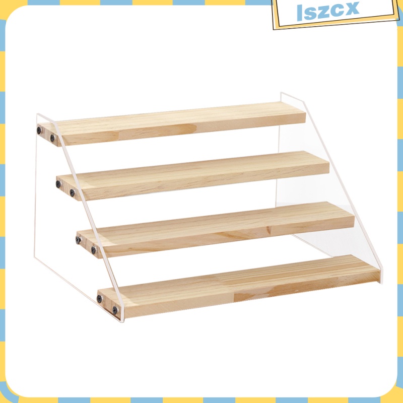 [Limit Time] Clear Acrylic Display Jewelry Display Riser Stand Showcase ...