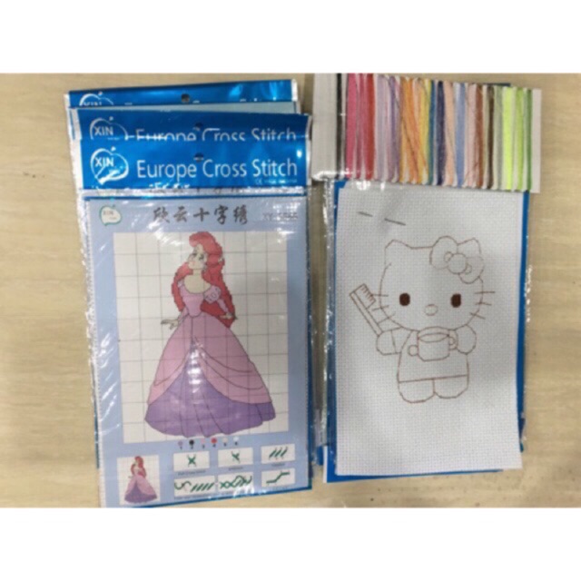 Cross Stitch with Needle and Thread | Shopee Philippines