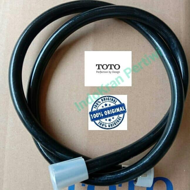 HITAM Toto Shower Hose P40512 N5 (Black) Length 120Cm/Toto Spare Part ...