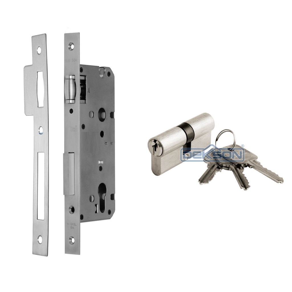 Pelor Lock Body Set and Wooden Door Cylinder Door Mortise Lock MTS RL ...