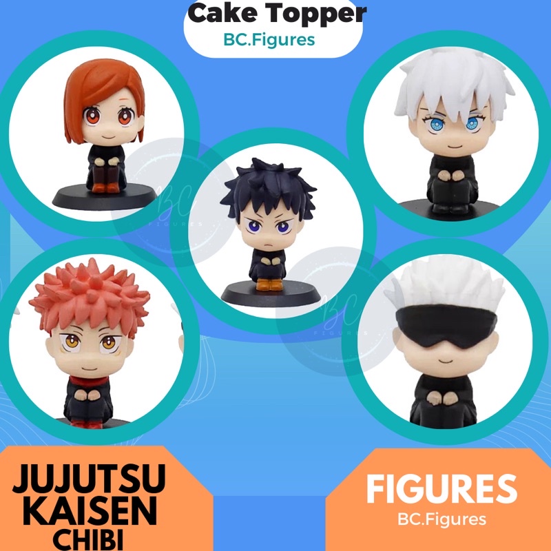 Jujutsu Kaisen Chibi Figures - set of 5s | Shopee Philippines