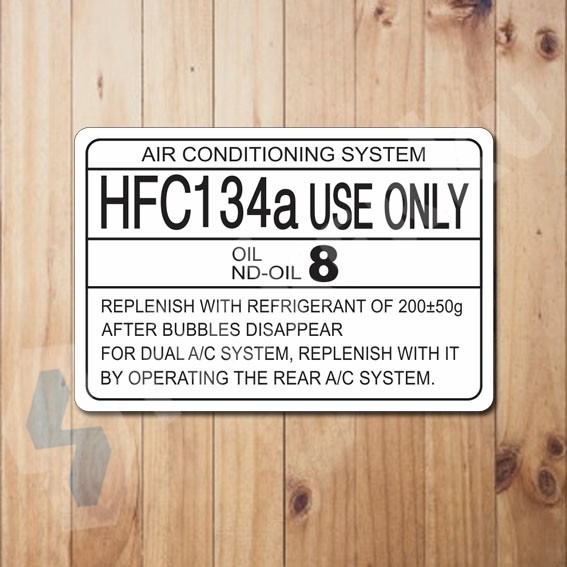 Toyota Air Conditioner Sticker | Shopee Philippines