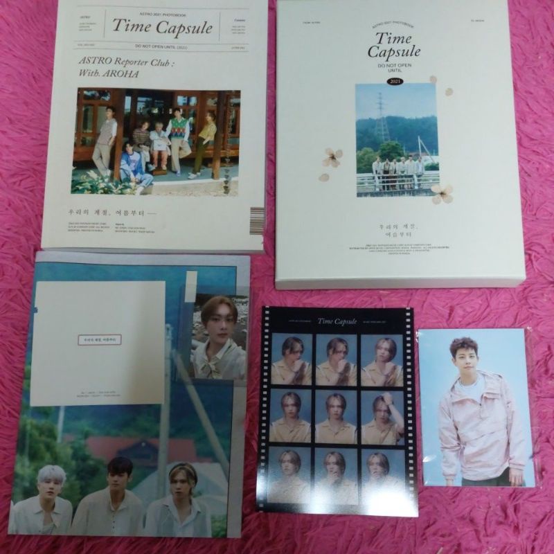 ASTRO TIME CAPSULE UNSEALED COMPLETE INCLUSION | Shopee Philippines