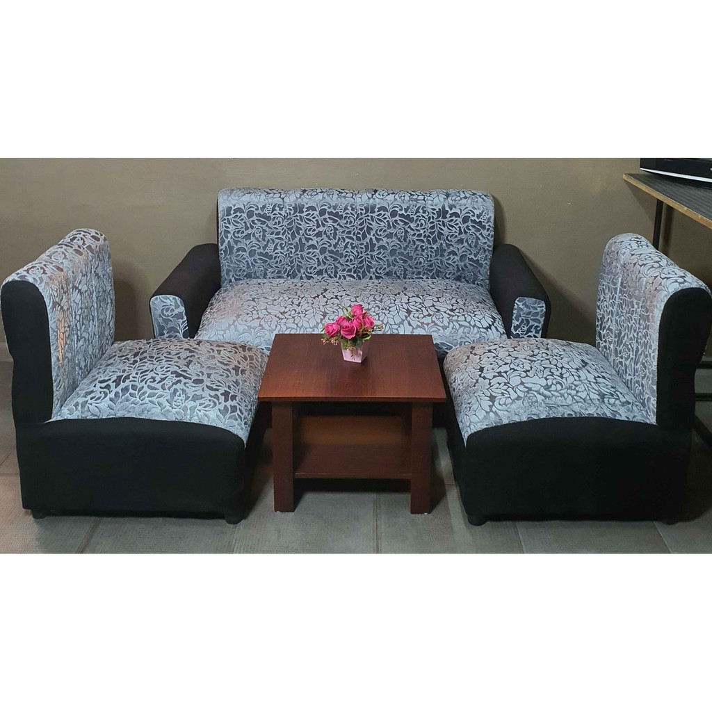 SALA SET WITH CENTER TABLE(FREE DELIVERY NCR ONLY) | Shopee Philippines