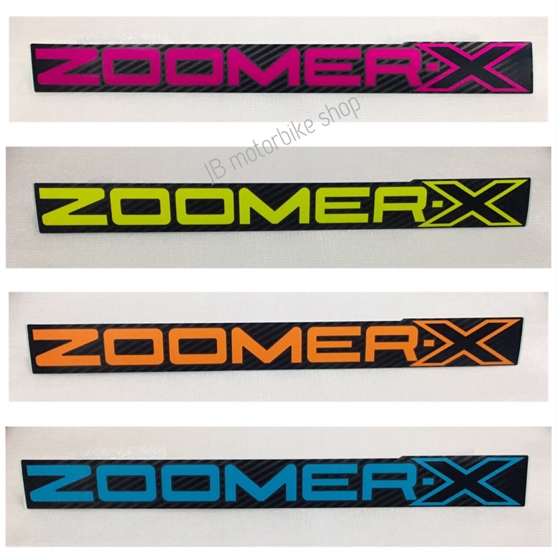 Sticker ZOOMER-X Center 164mm.-330mm. | Shopee Philippines