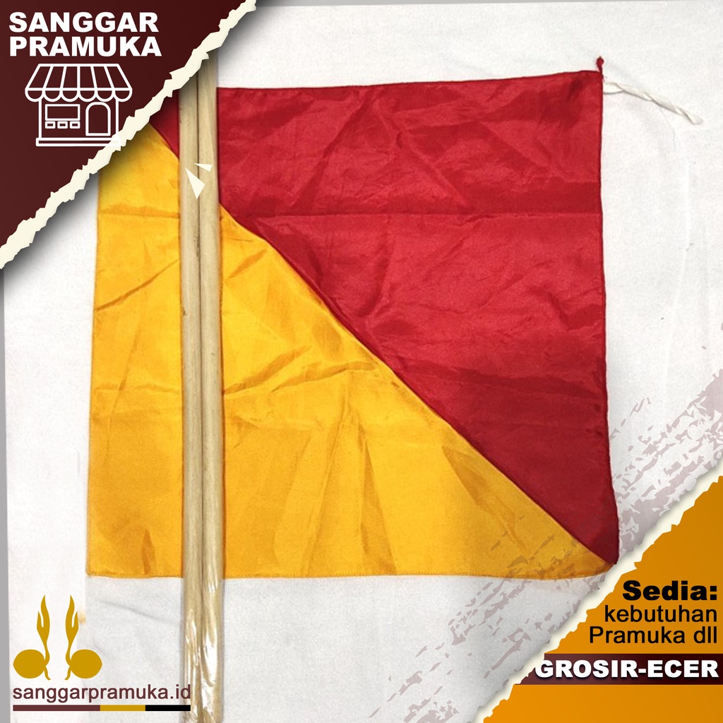 Semaphore Flag / semafor And Stick | Shopee Philippines