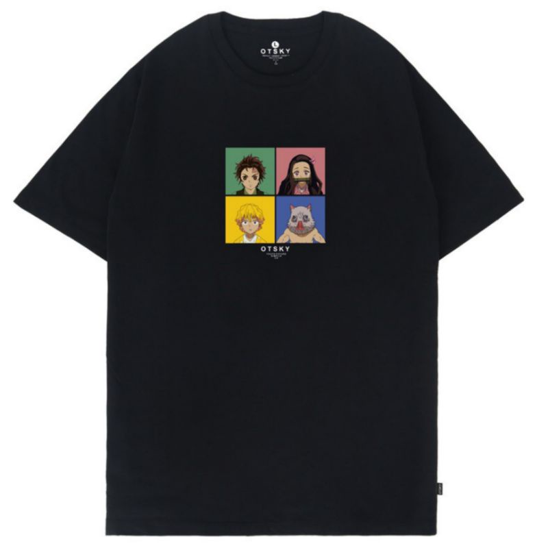 Otsky Kimetsu No Yaiba Tanjirou Nezuko Zeniteu Inosuke X Anime T-Shirt ...