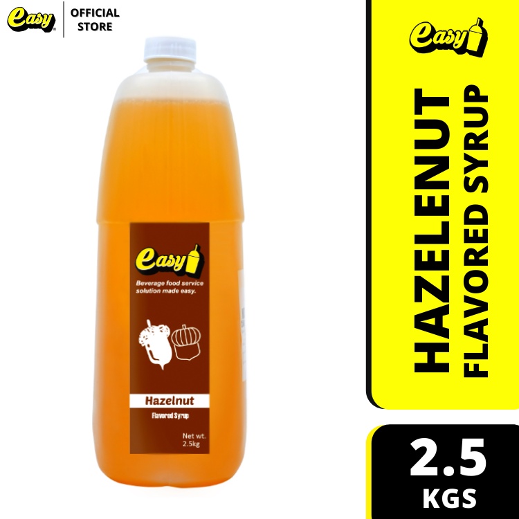 EASY BRAND - Hazelnut Syrup 2.5kg | Shopee Philippines