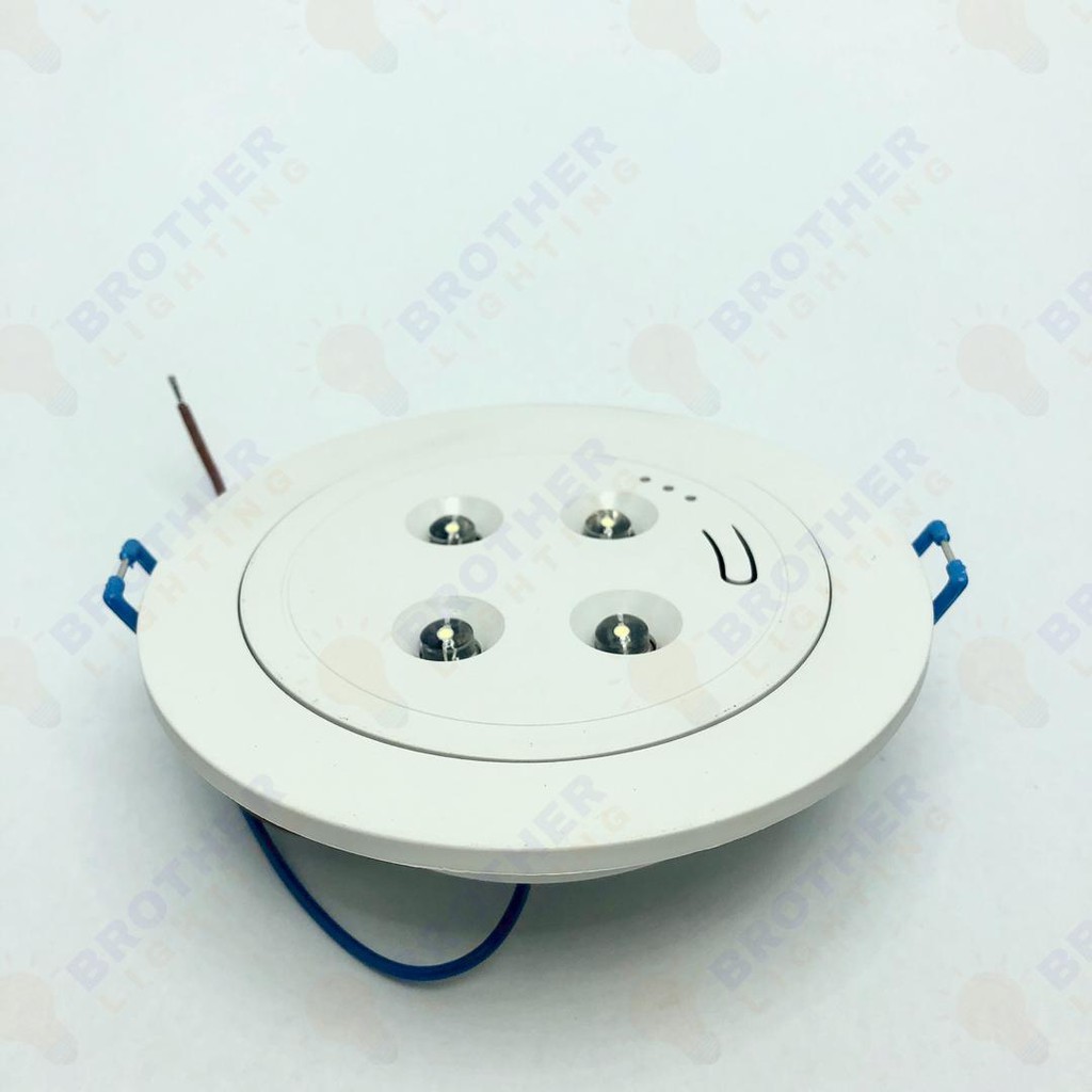 5W LED Emergency Light Spotlight Recessed Self-Contained Emergency ...