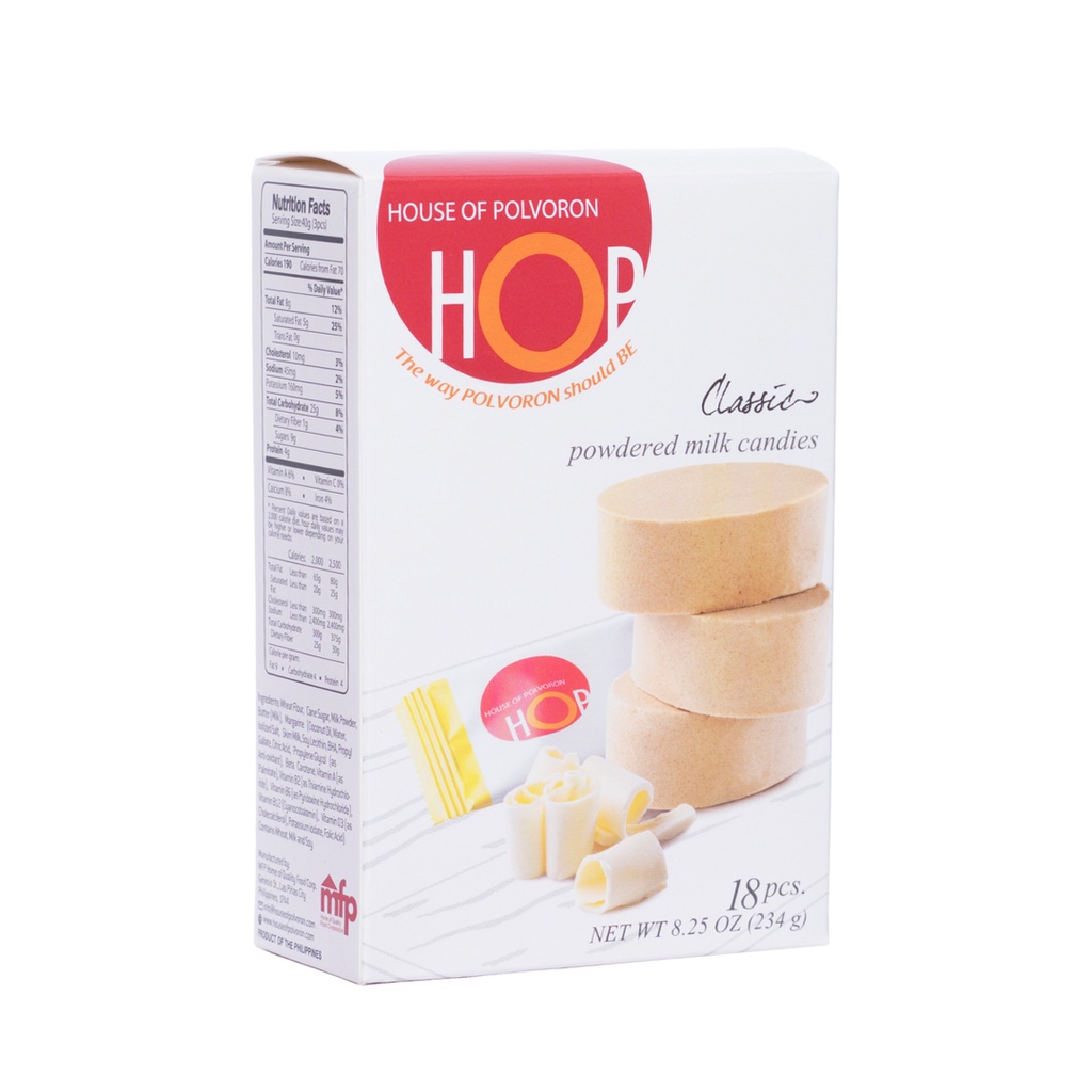 House of Polvoron Classic Box 18pcs 234g | Shopee Philippines