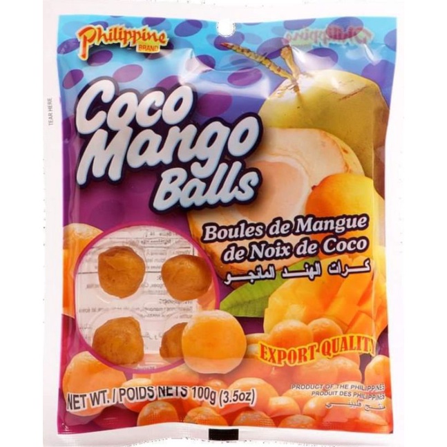 Export Quality Coco Mango Balls in 100 grams per pack | Shopee Philippines