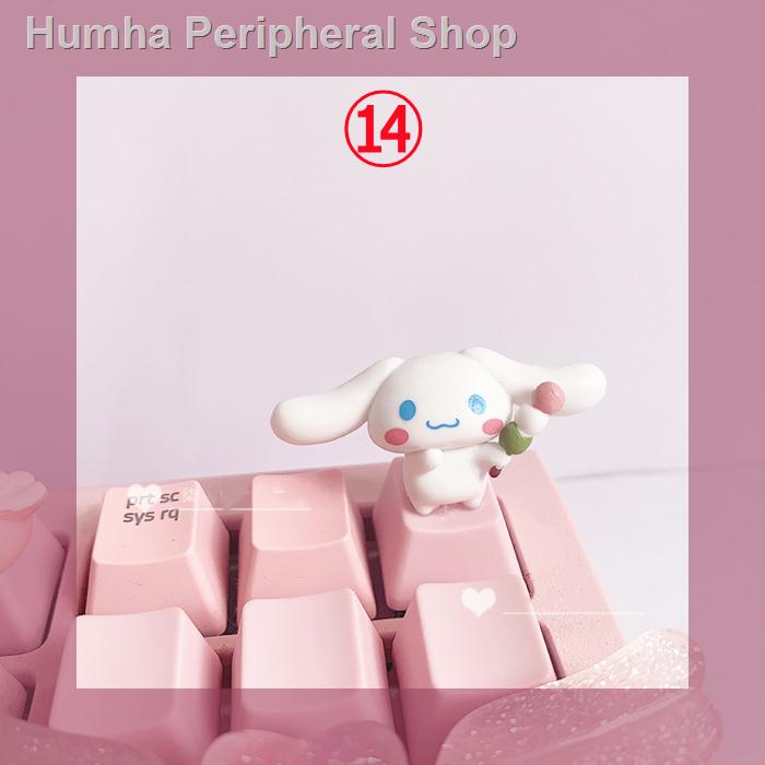 Cinnamon Dog keycaps Cute keycap Cartoon keycap Mechanical Keyboard ...