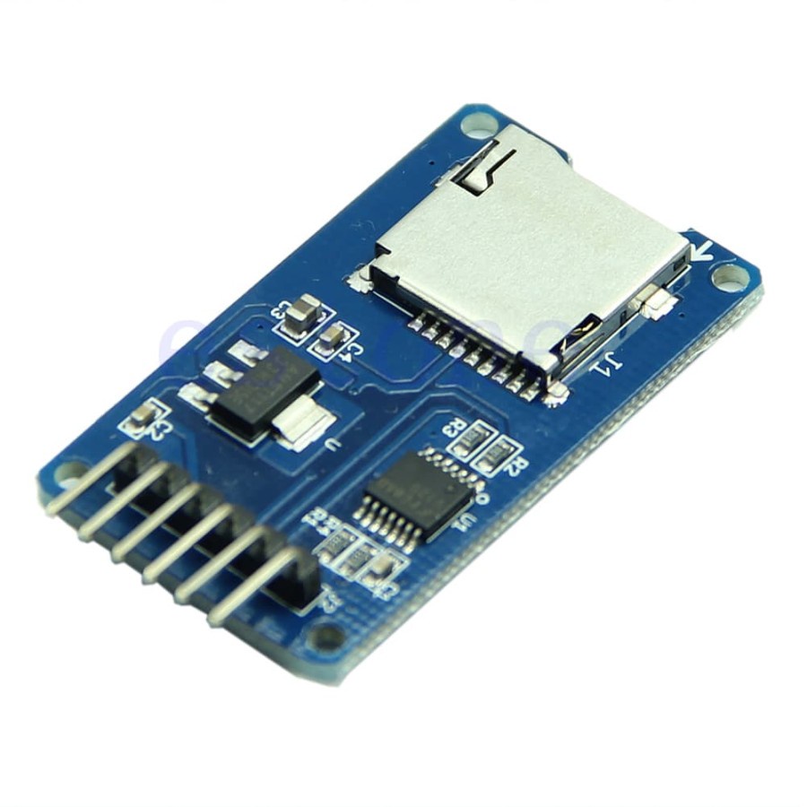 Micro SD CARD MINI TF READER SLOT READ WRITE SPI MODULE FOR ARDUINO | Shopee Philippines