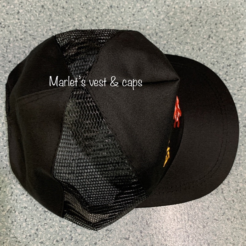 Side Nylon & Full Cotton Barangay Tanod caps hat cotton twill & Brush ...