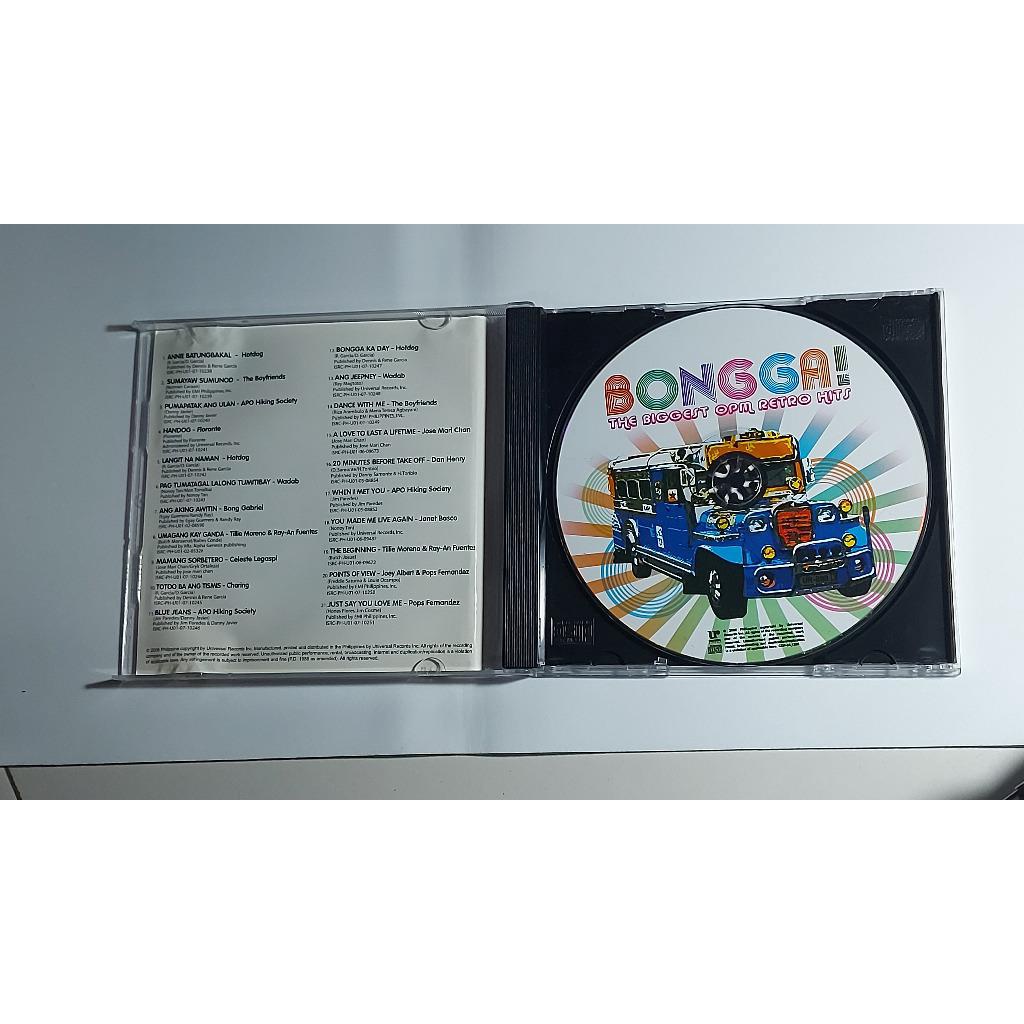 Bongga The BIggest OPM Retro Hits Album (USED) | Shopee Philippines