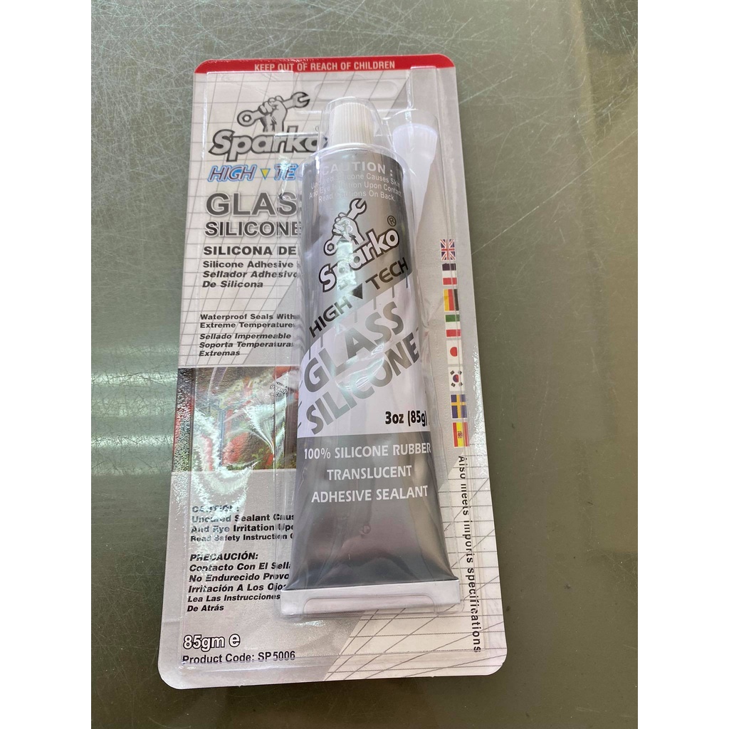 Sparko Glass Silicone Sealant Spaco Waterproof Silica Mud Clear Color ...