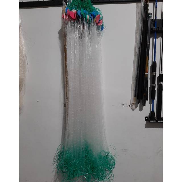 Ready-to-use 3-layer fishing net, 1m high, 50m long, fishing net ...