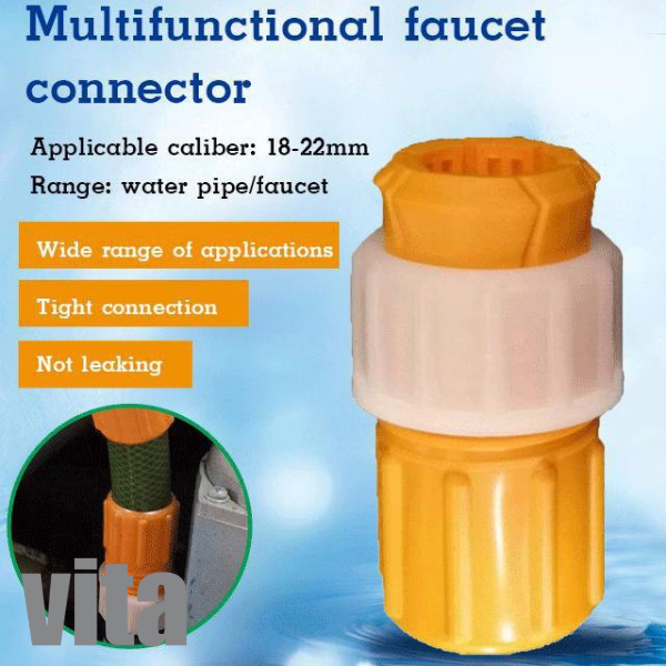 vita Faucet Connector Pipe Connector Water Pipe Fixing Joint | Shopee ...