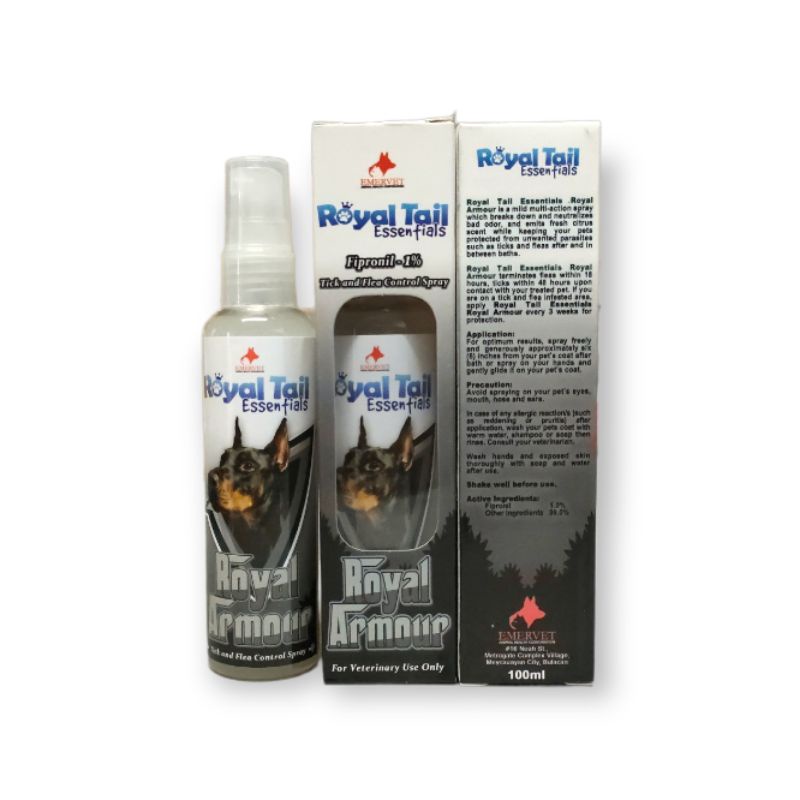 Royal Tail Essentials Tick and Flea Control Spray 100ml | Shopee ...