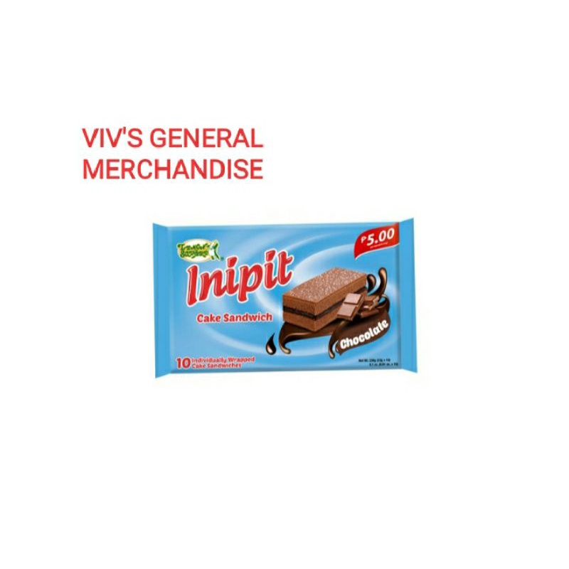 Lemon Square Inipit Chocolate Cake ( 23g x 10 pcs.) | Shopee Philippines