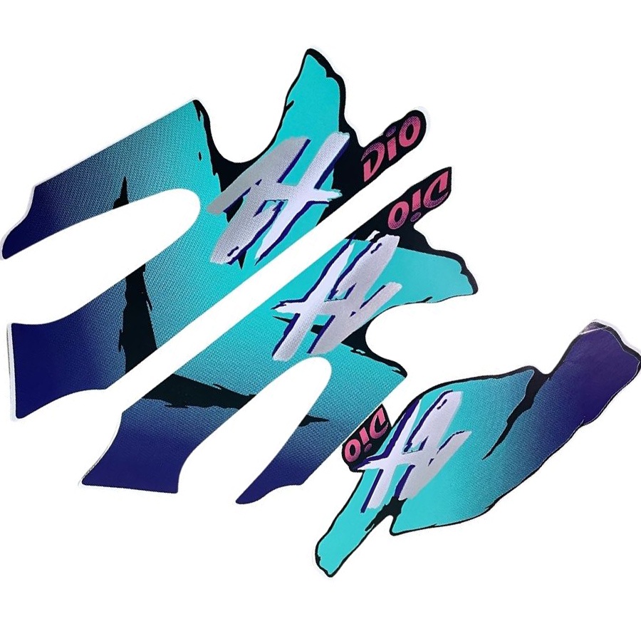 Motorcycle Decals Logo Reflective Stickers Scooter Body Decorative ...