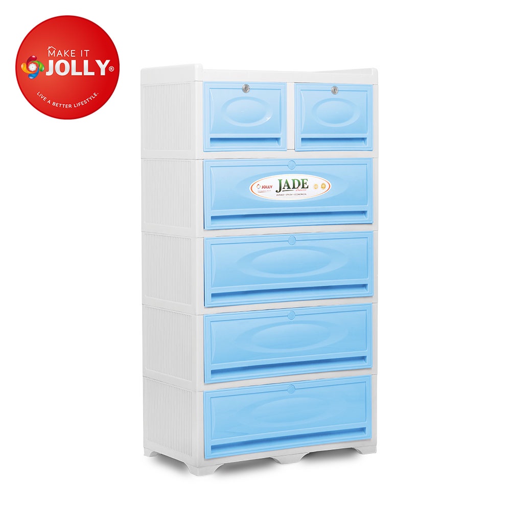JOLLY PLASTIC Jade Drawer 5 Layer | Shopee Philippines