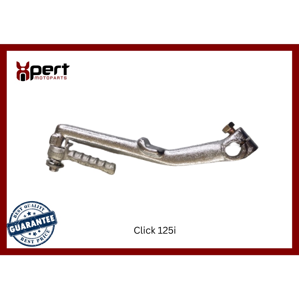 Original Okimura Kick Starter Arm Assy. Black for Click125i | Shopee ...