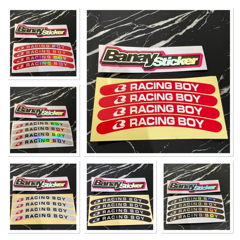 PRINCUTT RACING BOY VELG STICKER | Shopee Philippines