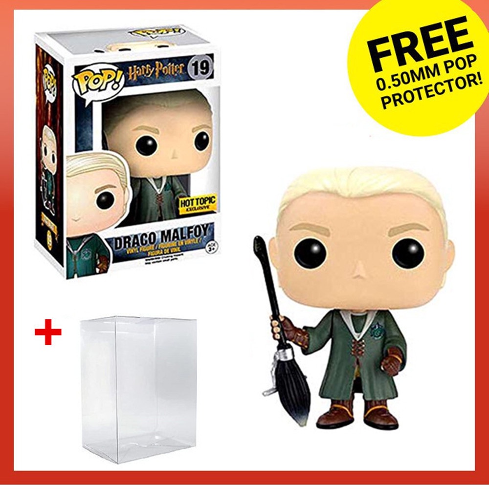 Funko POP Movies Harry Potter Draco Malfoy 19 Action Figure with Protector Shopee Philippines