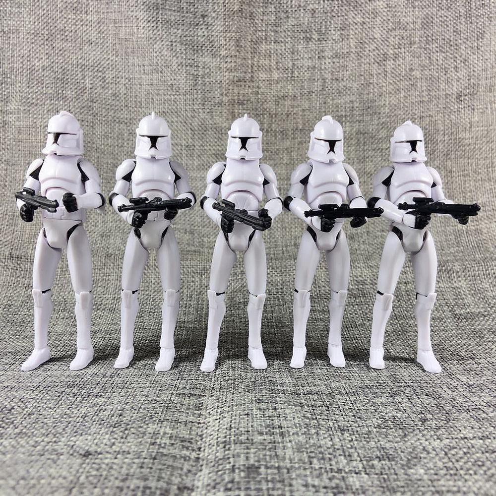 Star Wars Star Wars Star Wars Republic League White Soldier 12cm Full ...